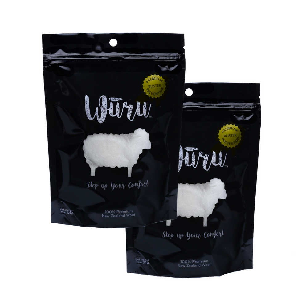 WURU Sports Wool - All Natural Blister Prevention – WŪRU Wool Co.